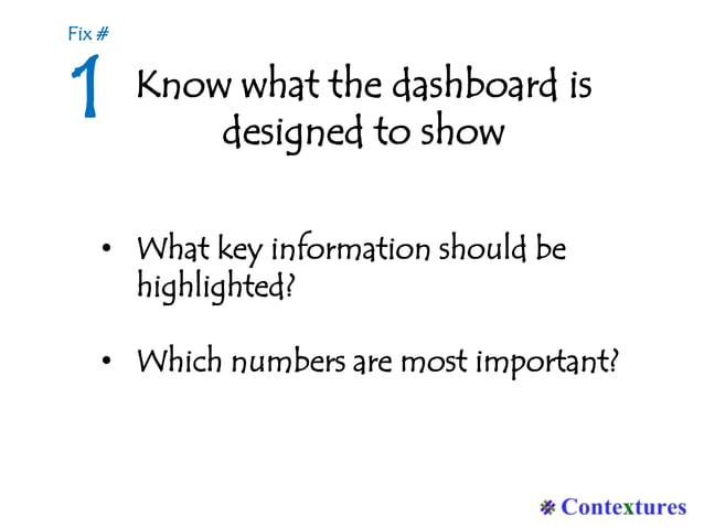 5 Worst Excel Dashboard Mistakes | PPSX | Technology & Computing