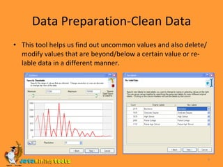 Excel Datamining Addin Intermediate | PPT