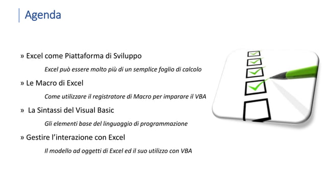 Excel development e sql 1.3 | PPT