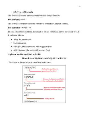 Excel (E-Module 2) | PDF