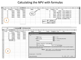 Excel financial tools | PDF
