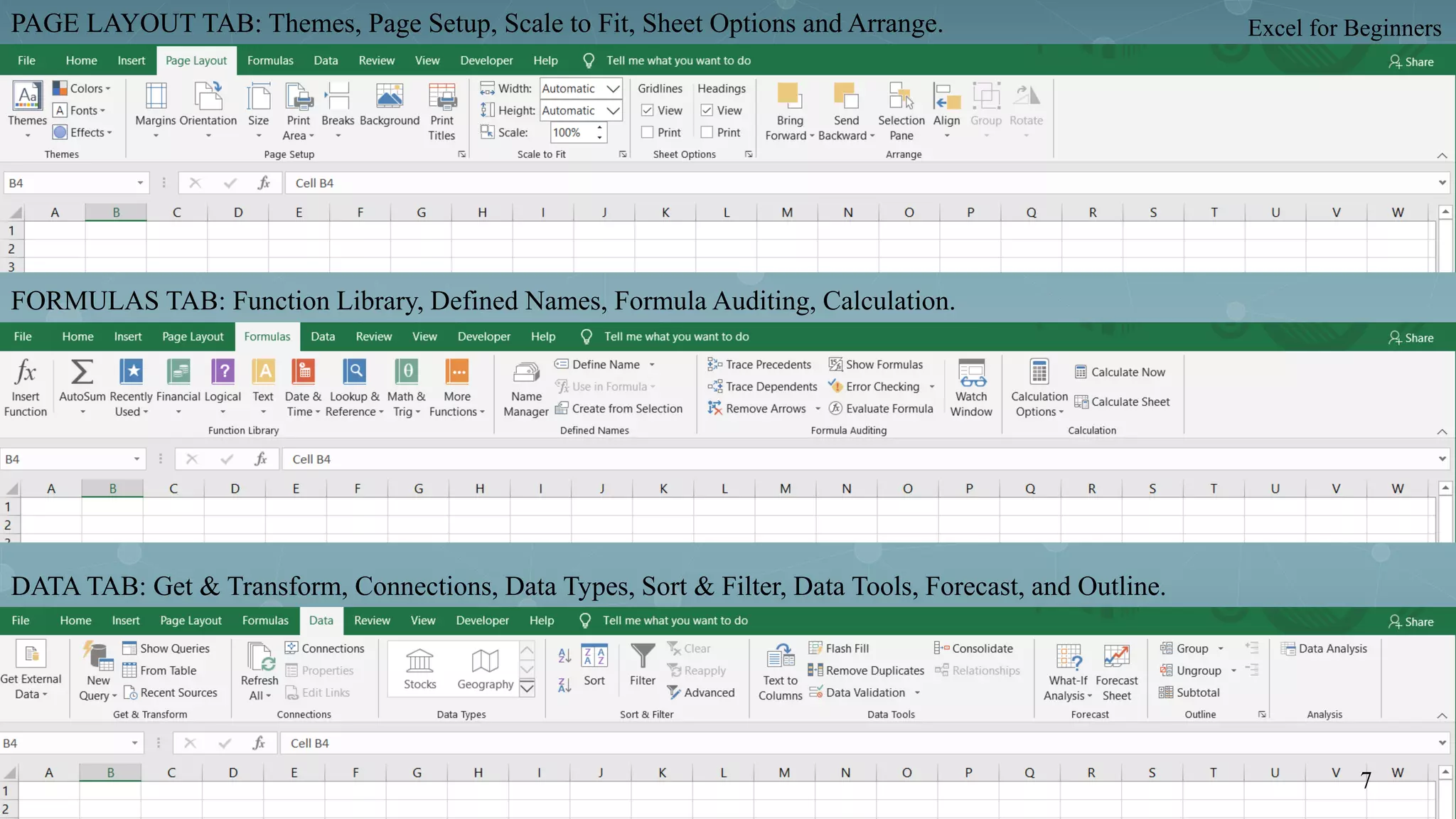 Excel for beginner | PPTX