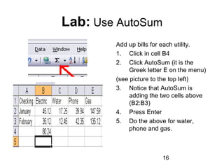 Excel for beginners class 4 | PPT