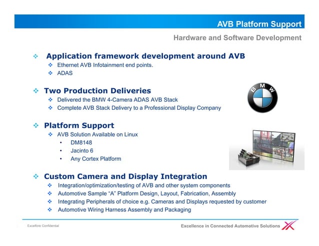 Excelfore releases Full Ethernet AVB Stack for ADAS and Infotainment ...