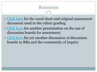 Excel for grading with rubrics | PPTX