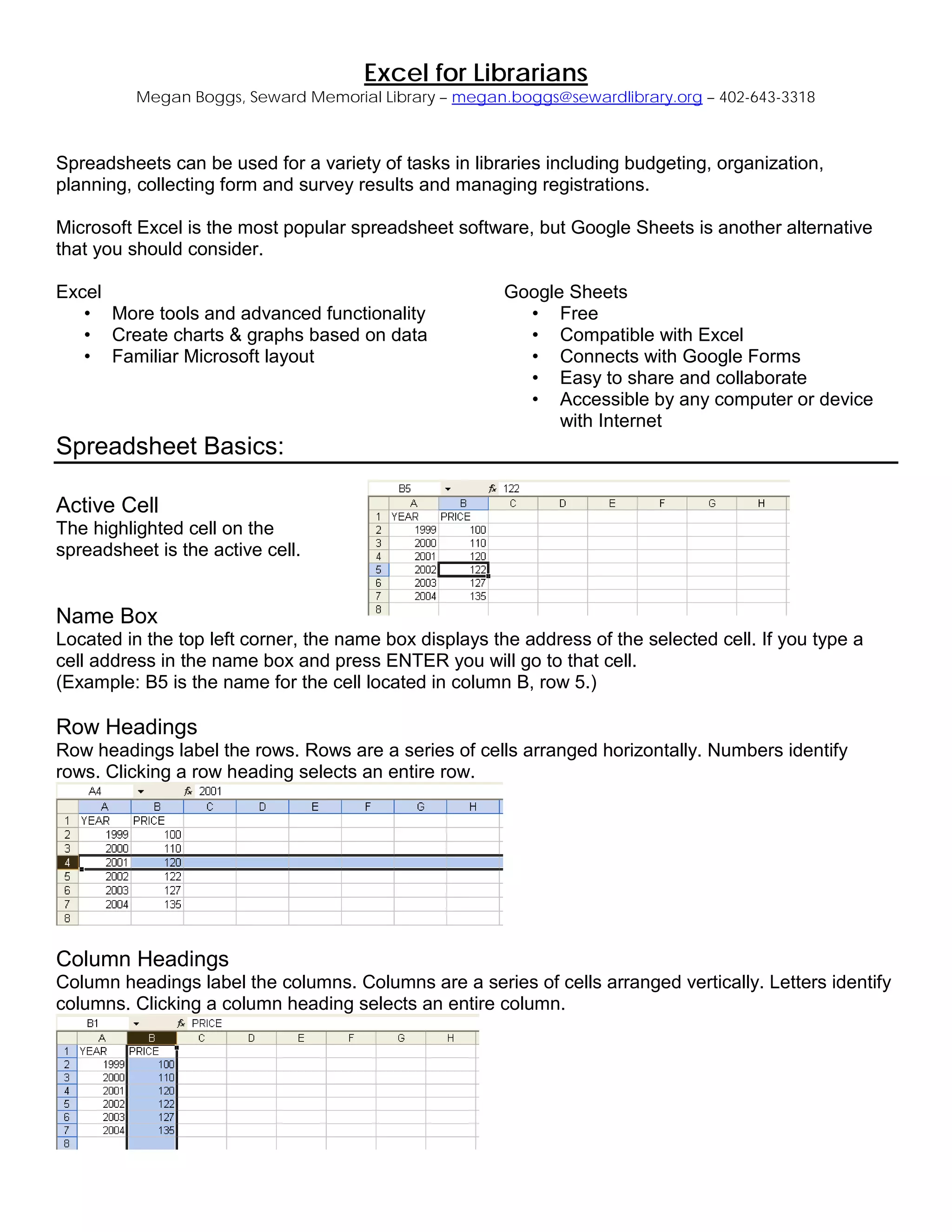 NCompass Live: Excel for Librarians | PDF