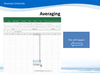 Excel formulae | PPTX