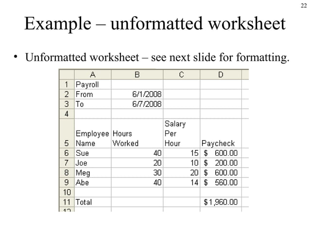 Excel formulas tf-jul1605 | PPT | Computing | Technology & Computing