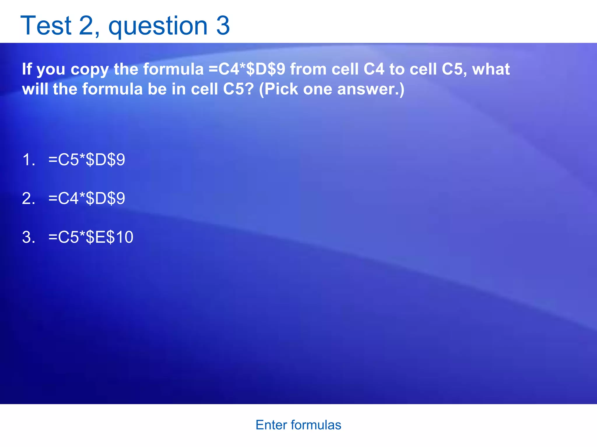 Excel formulas with-example-narration | PPTX