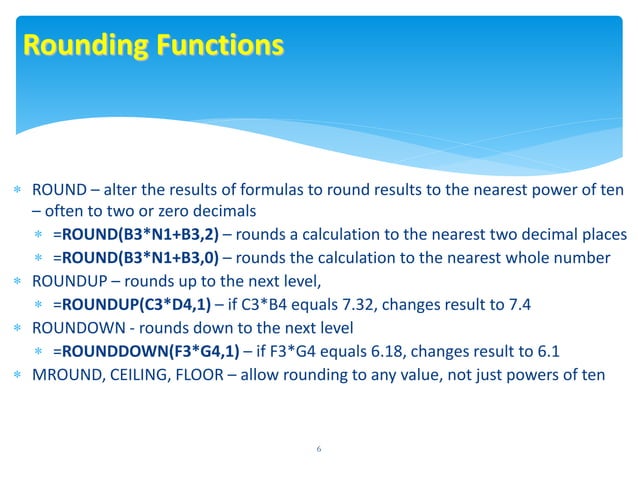 Mastering Excel Formulas and Functions | PPT Mastering Excel Formulas and Functions | PPT