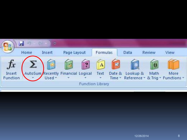 Excel functions | PPT
