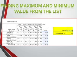 Excel functions | PPT