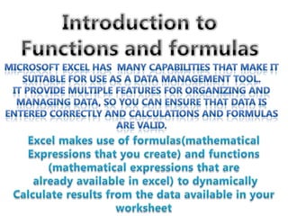 Useful Excel Functions & Formula Used everywhere.pptx