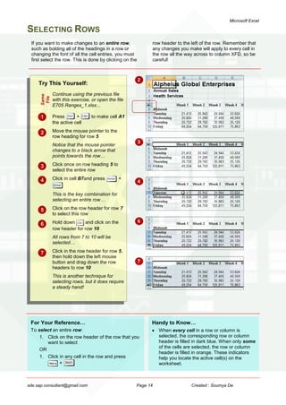 Excel Fundamentals | PDF