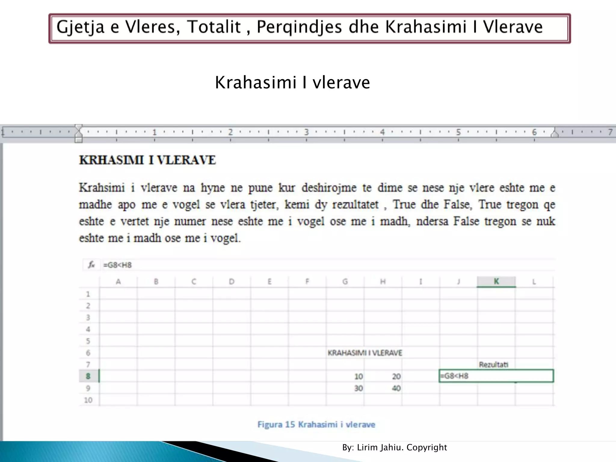 Microsoft Office Excel , Funksionet (Sum,Sumif,Sumifs),Operacionet ...