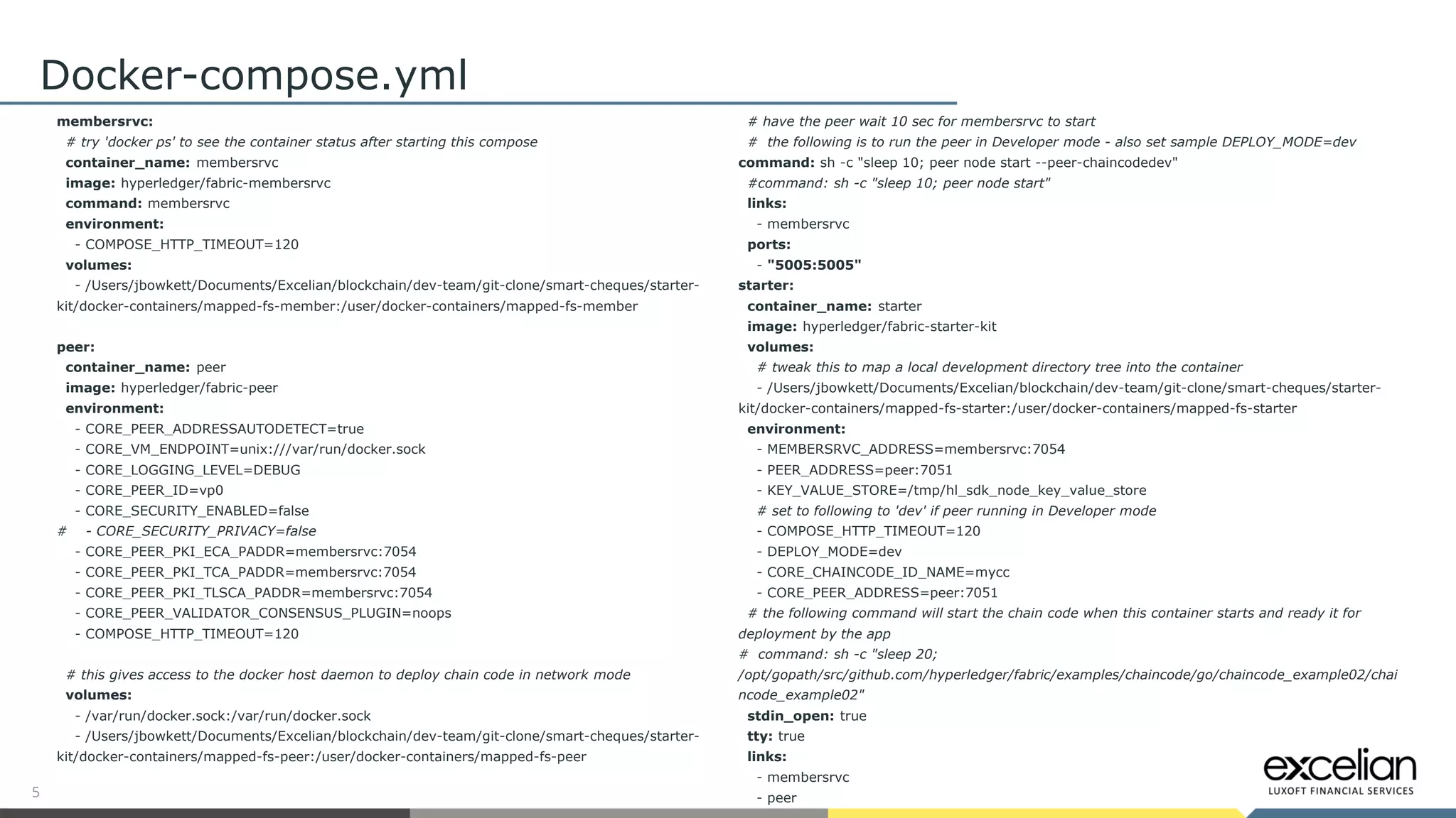 Excelian hyperledger walkthrough-feb17 | PDF | Operating Systems | Computer Software and ...