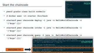 Excelian hyperledger walkthrough-feb17 | PDF | Operating Systems | Computer Software and ...