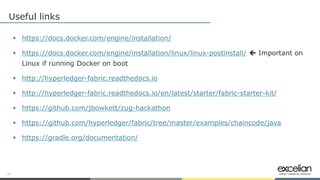 Excelian hyperledger walkthrough-feb17 | PDF | Operating Systems | Computer Software and ...