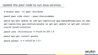 Excelian hyperledger walkthrough-feb17 | PDF | Operating Systems | Computer Software and ...