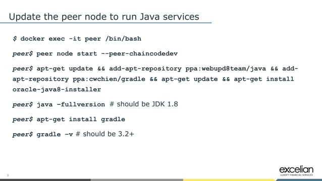 Excelian hyperledger walkthrough-feb17 | PDF | Operating Systems | Computer Software and ...