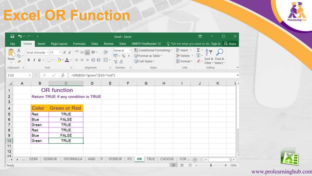 Excel IF, IFs.ppt