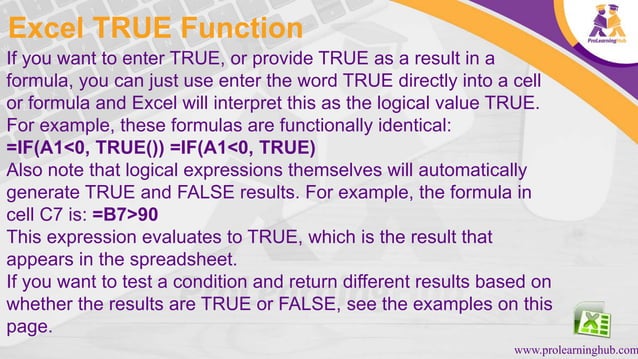 Excel IF, IFs.ppt