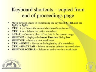 Excel infinity and beyond | PPT | Computing | Technology & Computing