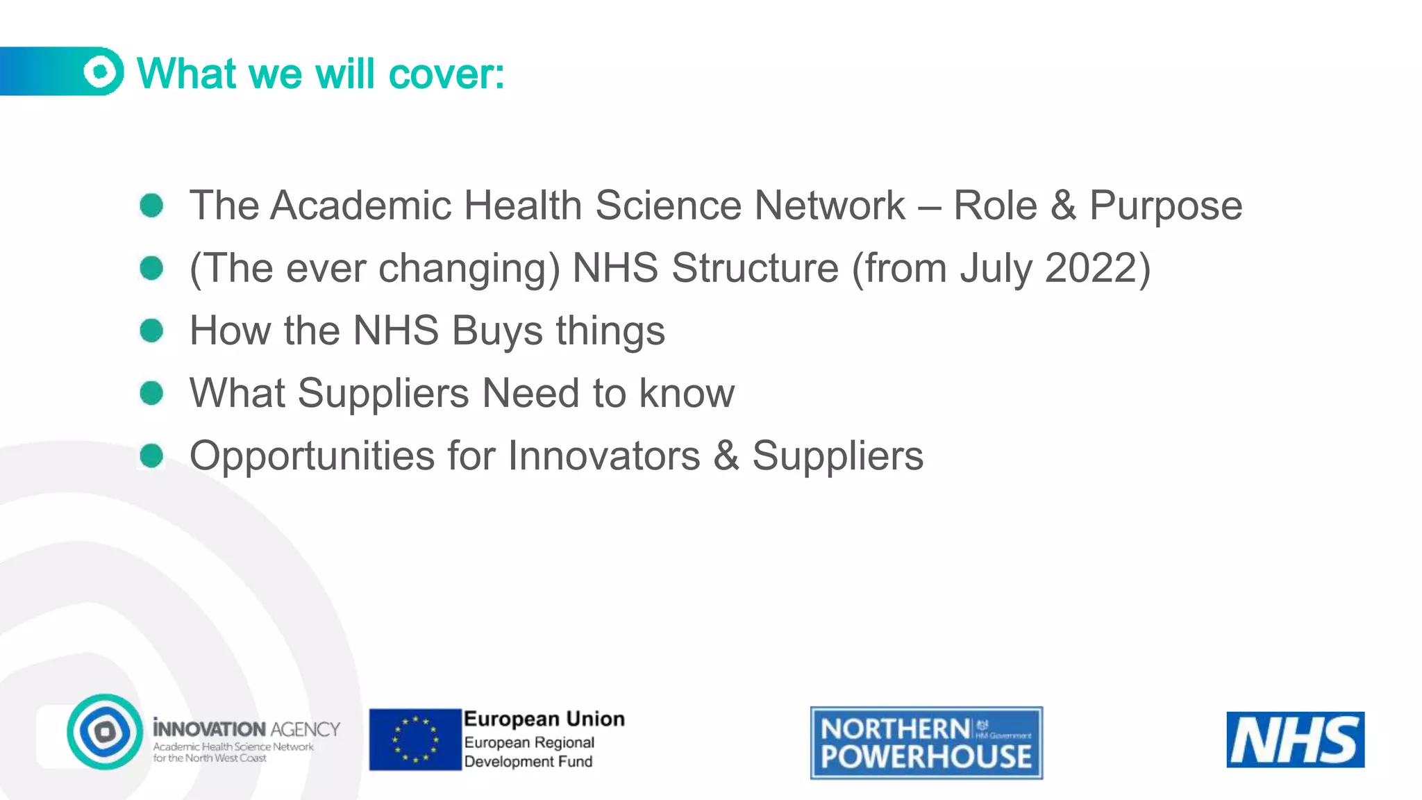 Excel in Health: Understanding the NHS Landscape | PPT