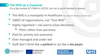 Excel in Health: Understanding the NHS Landscape | PPTX
