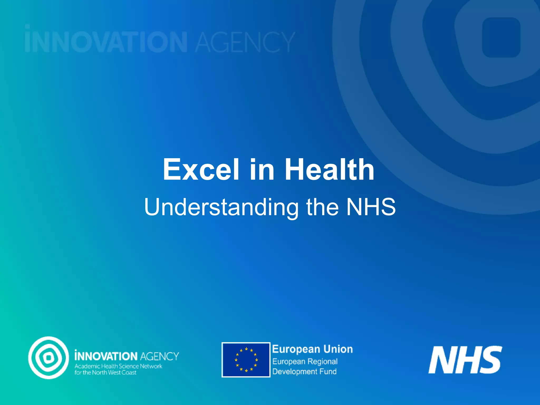 Excel in Health: Understanding the NHS | PPTX