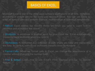 Excel introduction | PPT