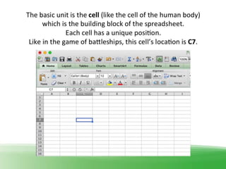 Excel intro | PPT