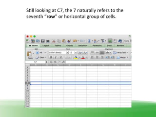 Excel intro | PPT