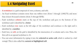 Microsoft Excel Lecture one for business.pdf