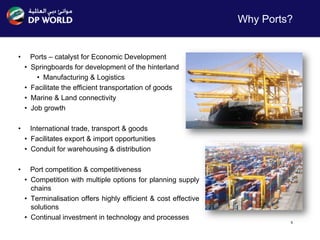 DP World - 'Role of Ports in the Economy' - Mohammed Al Muallem | PDF