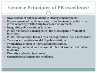 Theorical basis: Excellence, Critical and Rhetorical theories in Public ...