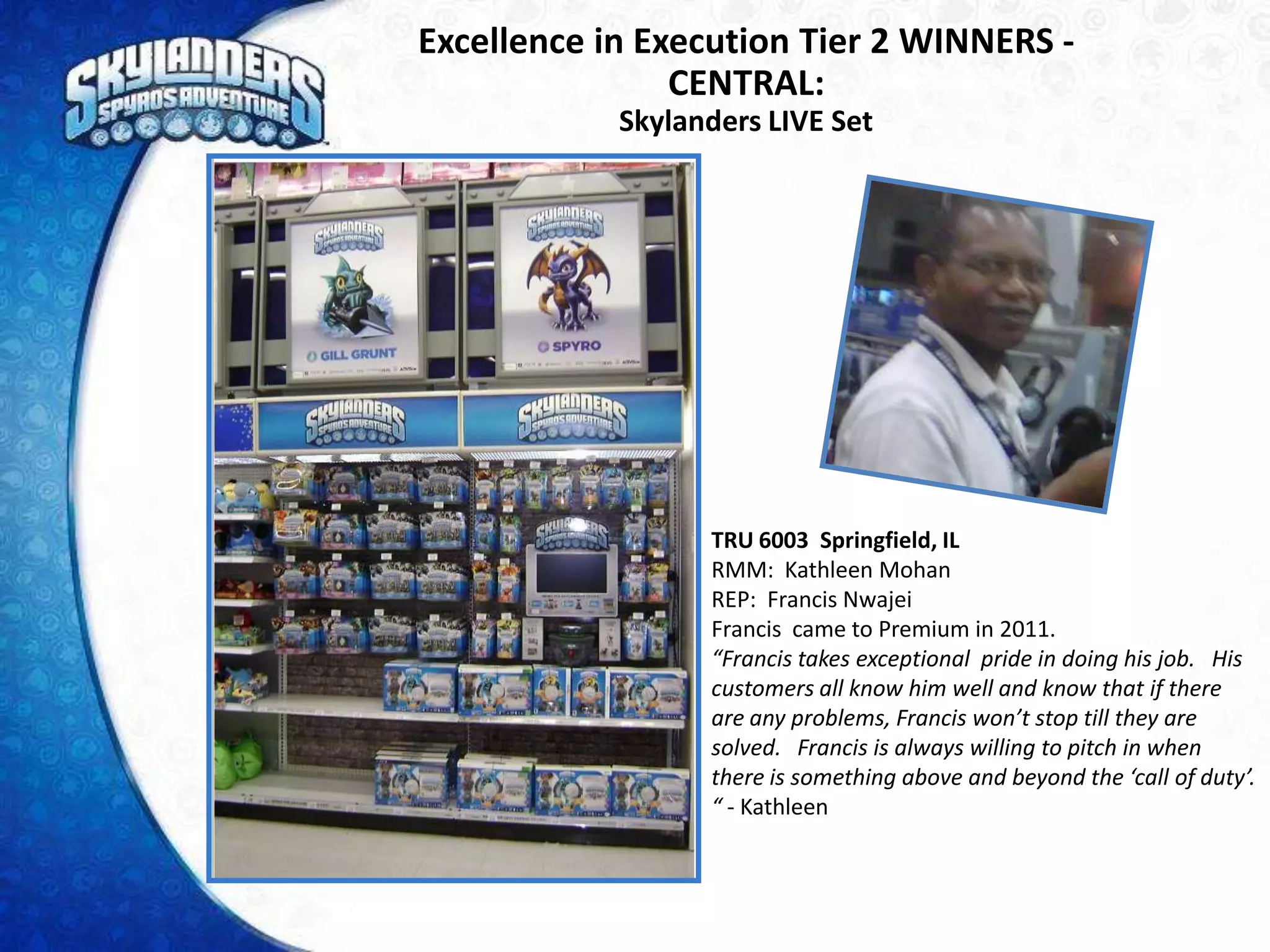 Excellence execution tier winners -final | PPTX