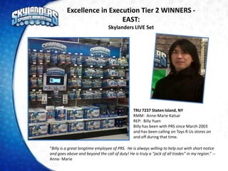 Excellence execution tier winners -final | PPTX