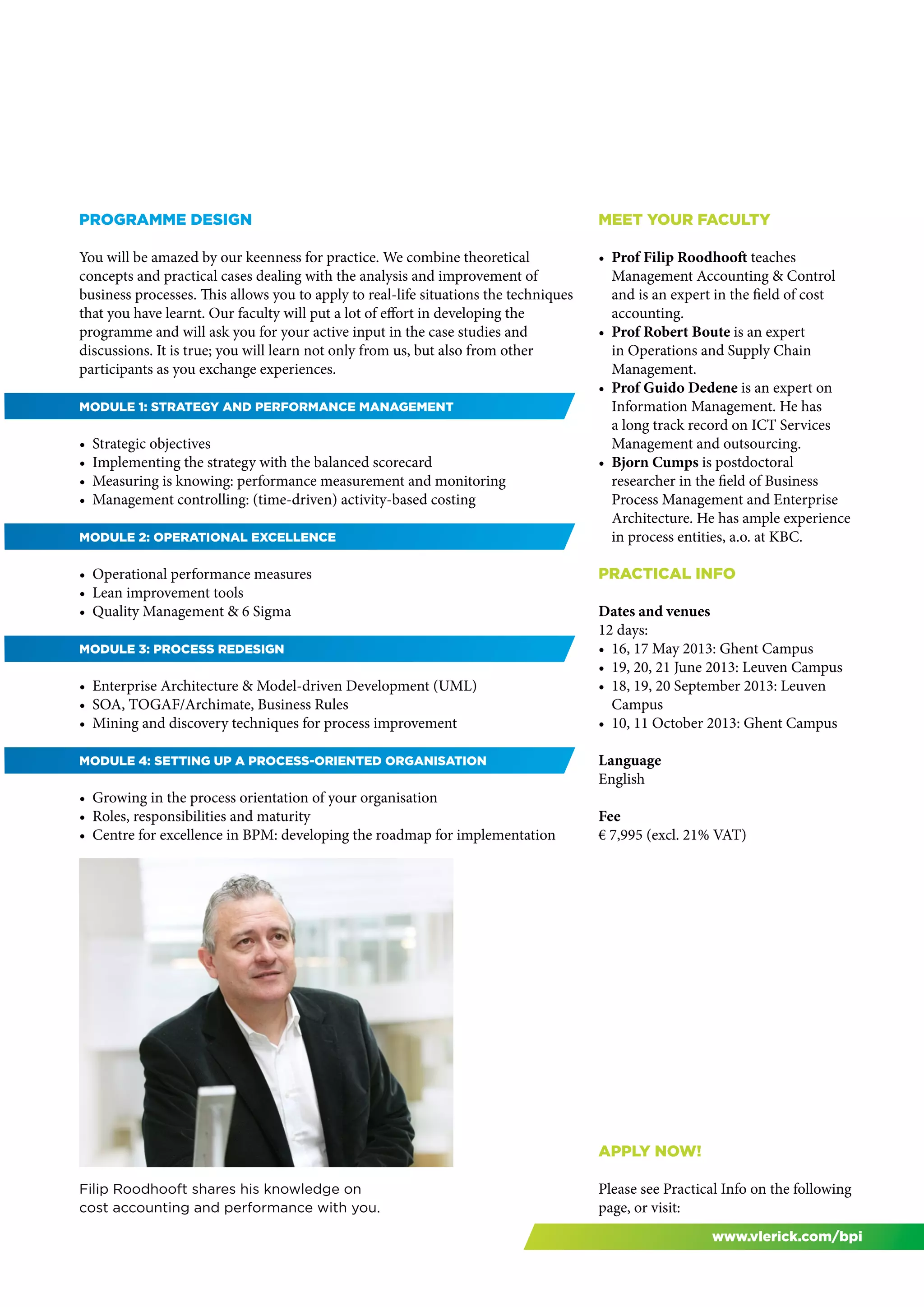 Brochure Excellence in business process improvement | PDF ...