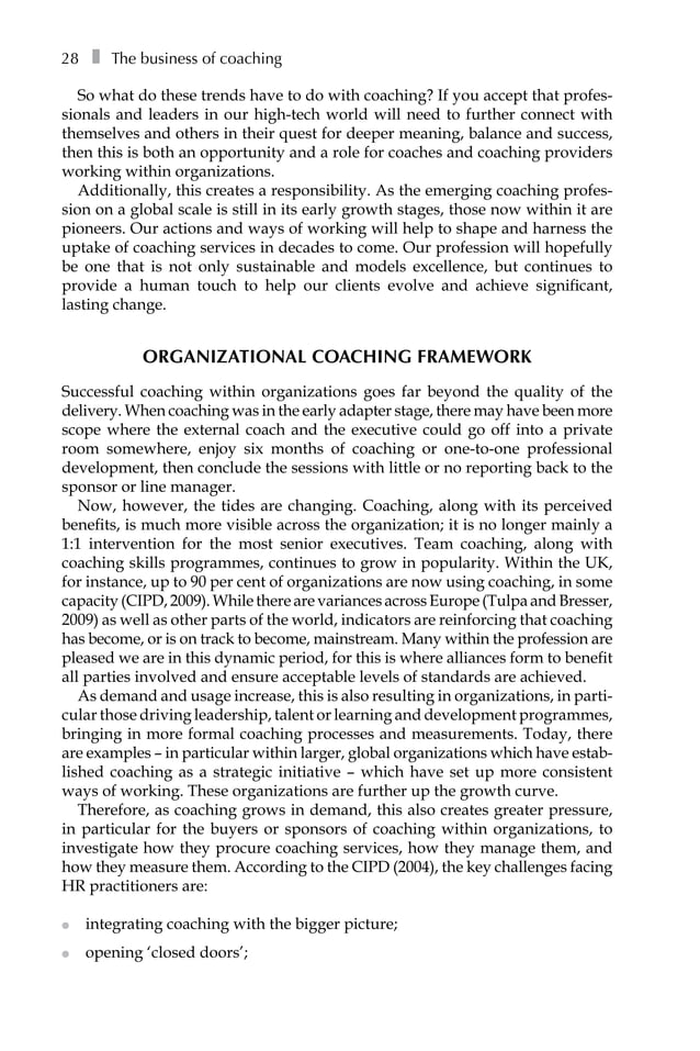 Excellence in coaching the industry guide | PDF