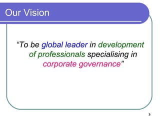 All about CS Profession: Excellence Independence Professional Ethics ...