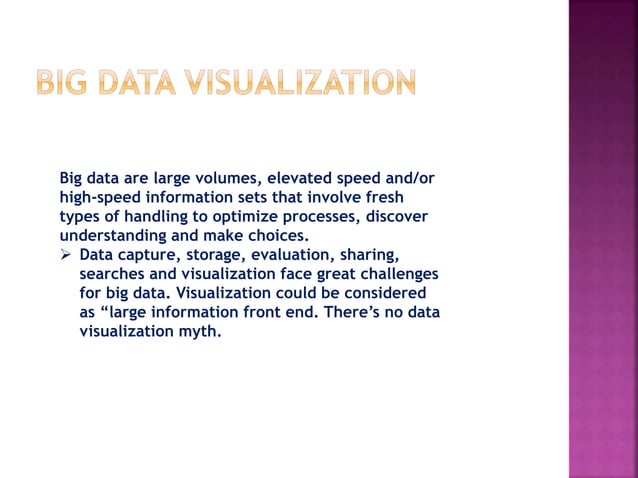 Excellencein visualization | PPT