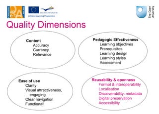 Next Steps for Excellence in the Quality of e-Learning | PPT