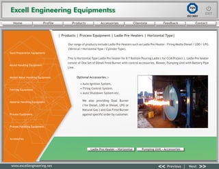 Excell Engineering Equipments,Coimbatore, Handling Equipment | PDF ...