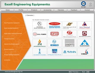 Excell Engineering Equipments,Coimbatore, Handling Equipment | PDF ...