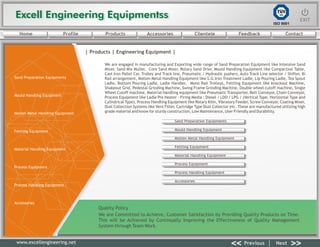 Excell Engineering Equipments,Coimbatore, Handling Equipment | PDF ...