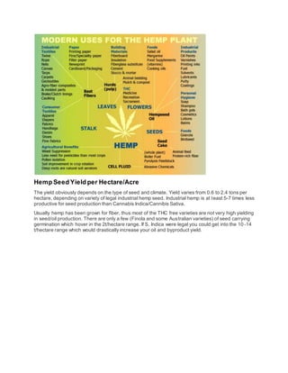 Excellent info for hemp | DOCX | Illegal Drugs, Tobacco, eCigarettes ...