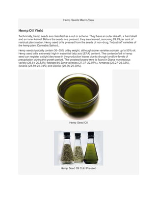 Excellent info for hemp | DOCX | Illegal Drugs, Tobacco, eCigarettes ...