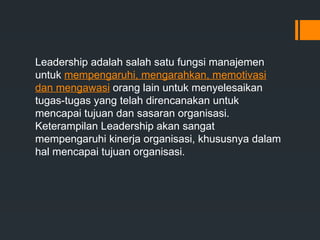 MATERI TRAINING EXCELLENT LEADERSHIP .pptx