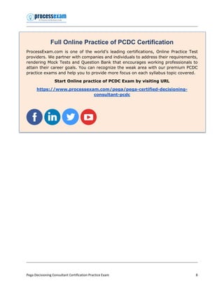 Excellent Learning Guide on Pega Decisioning Consultant (PCDC ...